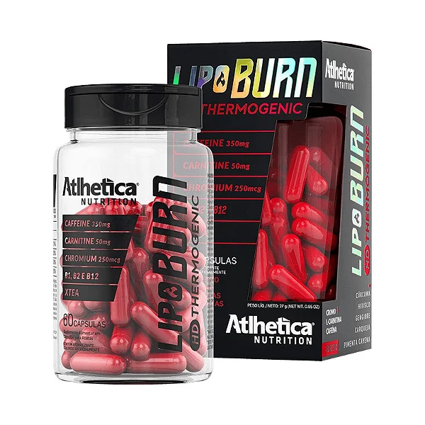 LIPO BURN HD THERMOGENIC (60 CAPSULAS) - Atlhetica - Uma Vida ...
