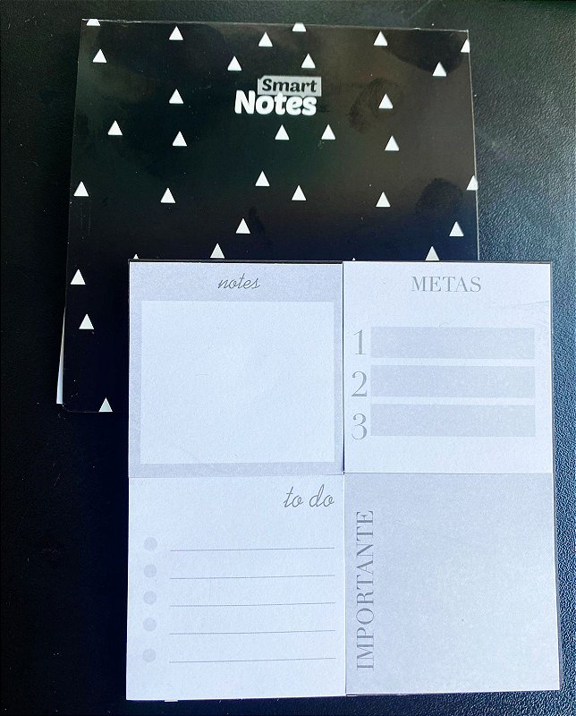 BLOCO SMART NOTES CADERNETA - Planet Paper Papelaria