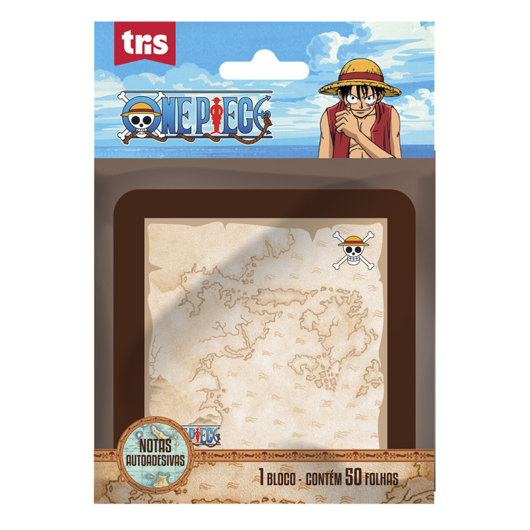 NOTAS ADESIVAS ONE PIECE - Planet Paper Papelaria