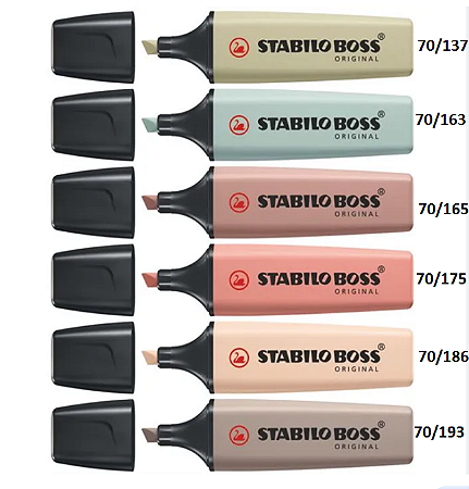 STABILO BOSS NATURE COLORS - Planet Paper Papelaria