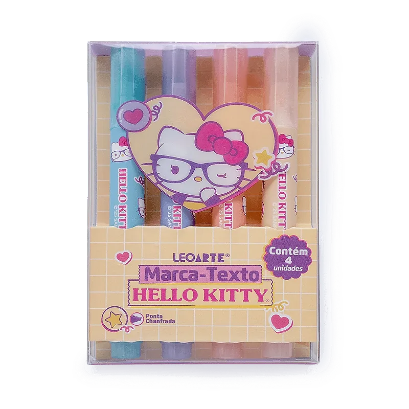 MARCA TEXTO HELLO KITTY LEO & LEO - Planet Paper Papelaria