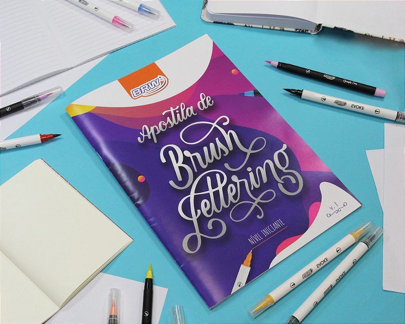 APOSTILA DE LETTERING BRW - Planet Paper Papelaria