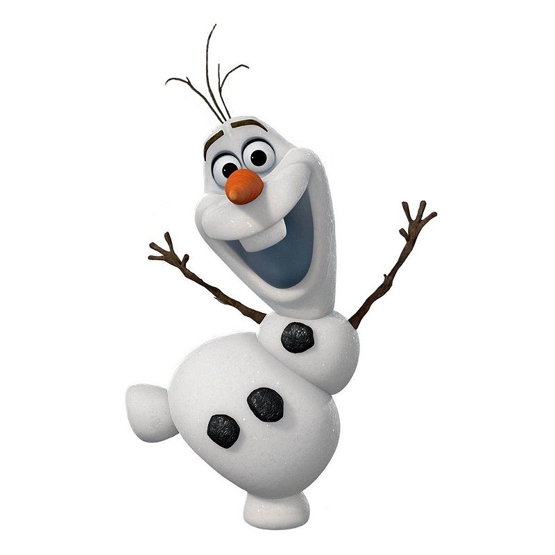 Adesivo Recortado - Frozen Olaf - Adesivos de Box, Parede, Decoração em ...