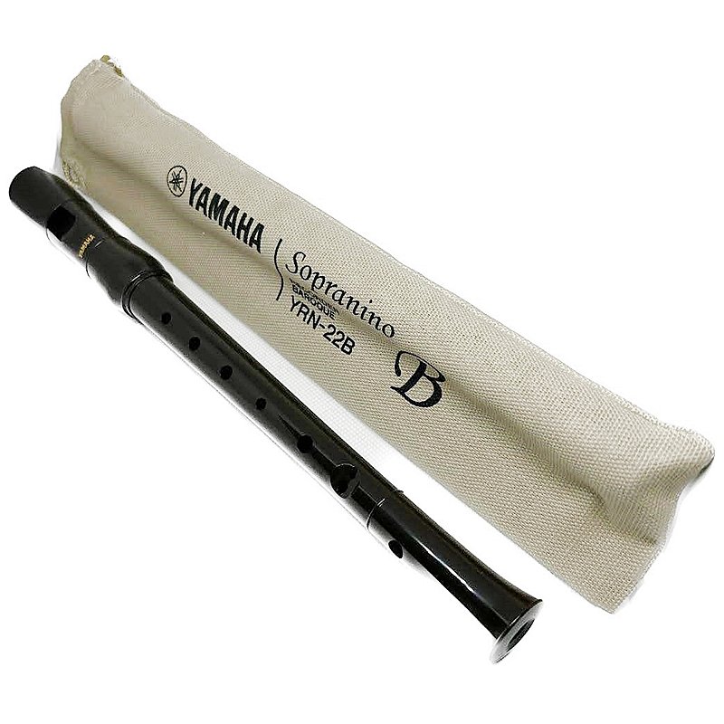 Flauta Doce Soprano Barroca Yamaha YRN 22-B - CW Shop