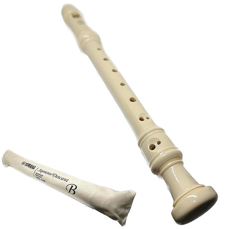 Flauta Doce Soprano Barroca Yamaha YRS 24B - CW Shop