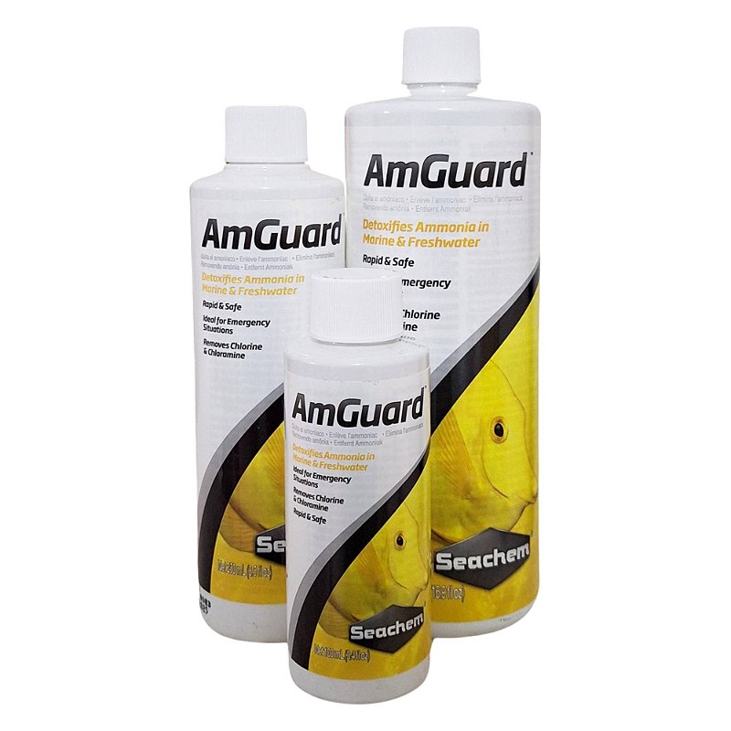 Removedor de Amônia e Anti Cloro Seachem Amguard - AquaMaeda | Produtos ...