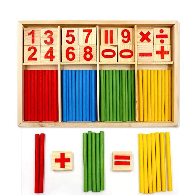 Caixa de Matemática Montessori - Grimm Toys