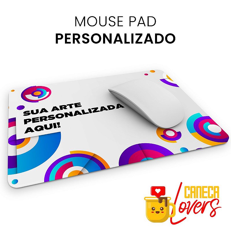 Mouse Pad Personalizado - Caneca Lovers