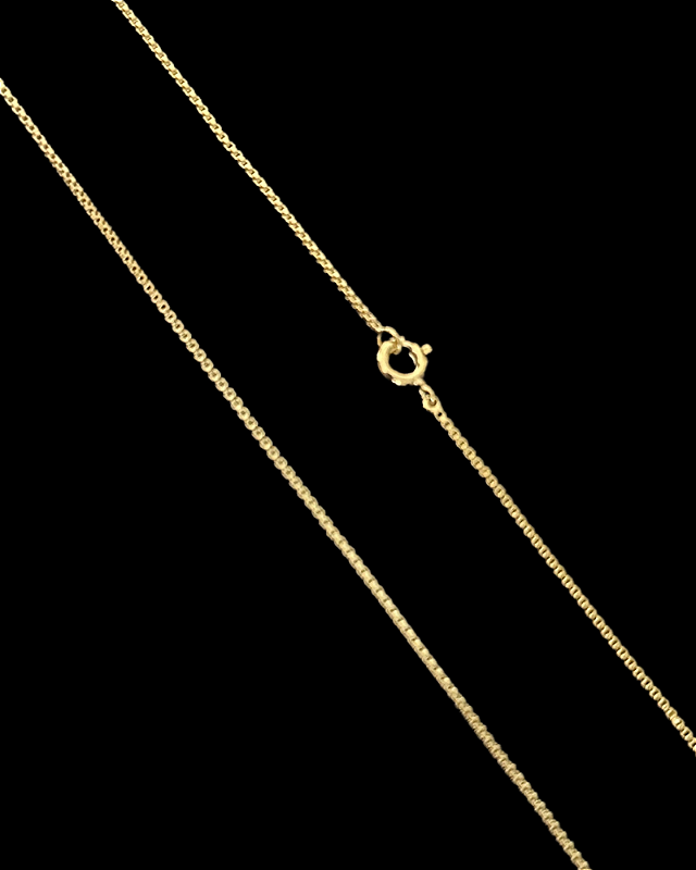 CORRENTE VENEZIANA( 2MM - 50, 60cm ou 70cm) - BANHADO A OURO 18k ...