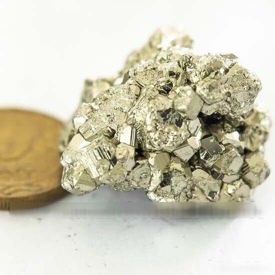 01 Pirita Peruana Bruta natural Para Colecionador ou Esoterismo 3 cm ...