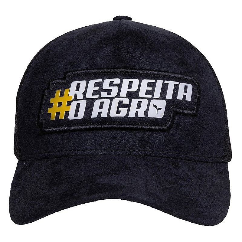 Boné Respeita o Agro - Vida no Campo | Feito para quem vive no Campo.