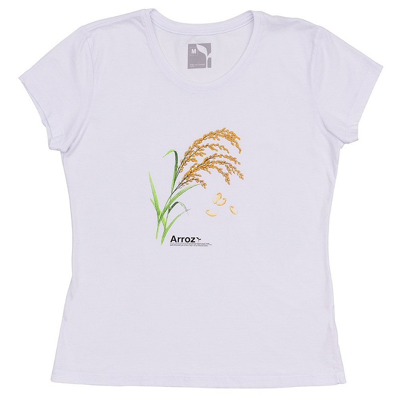 BABY LOOK - ARROZ - Vida no Campo | Feito para quem vive no Campo.