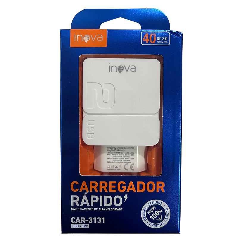 Fonte de Tomada 40W CAR 3131FONTE - Sekyped Atacado Acessórios ...