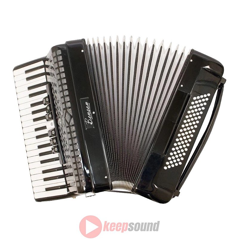 Acordeon 80 Baixos 9 Registros BAC80-7SBK - BENSON - KEEPSOUND - Loja ...