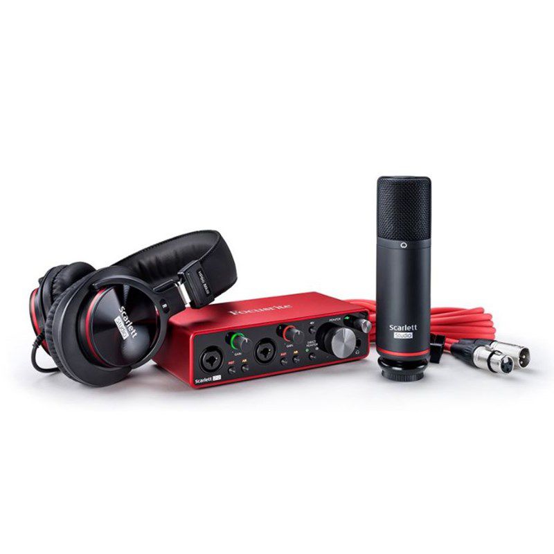 Interface Áudio 3° Geração SCARLETT 2i2 KIT STUDIO - FOCUSRITE ...