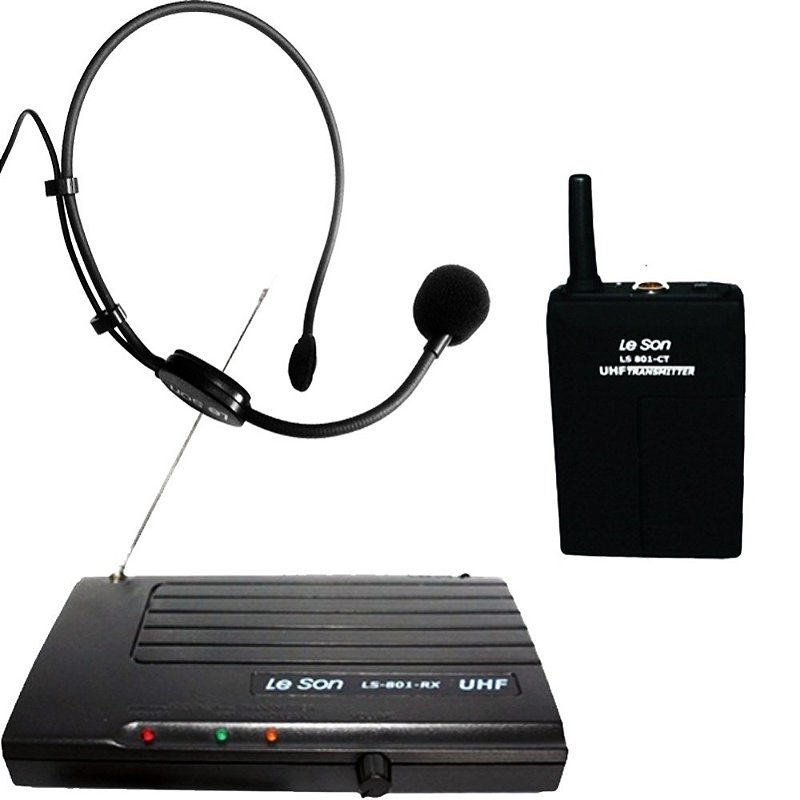 Microfone Sem Fio De Cabeça LS901/HD750 - LESON - KEEPSOUND - Loja de ...