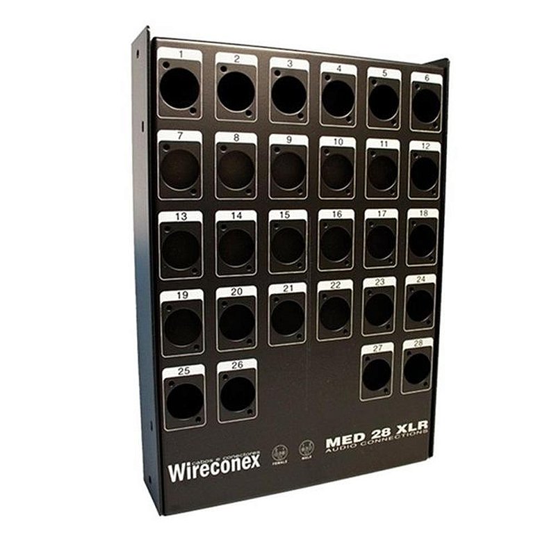 Medusa Com 28 Vias MED 28 XLR - WIRECONCEX - KEEPSOUND - Loja de ...