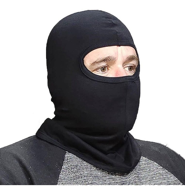 BALACLAVA PRETA FPS 30 - HD BRASIL - Lacustre Tactical