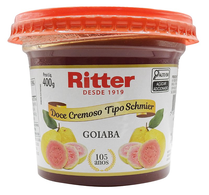 Doce Goiaba 400g - Ritter Alimentos