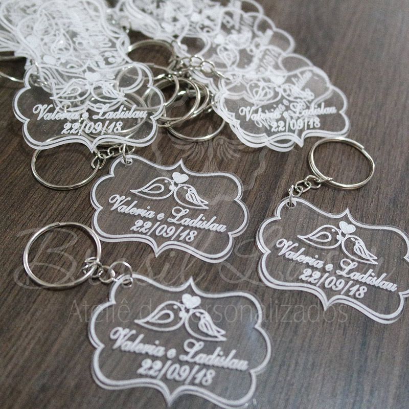 Chaveiros Personalizados em Mdf ou Acrílico - Brasillaser Ateliê de ...