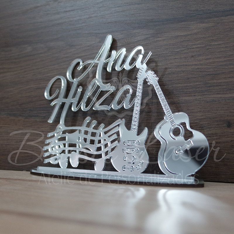 Topo de Bolo Personalizado - Brasillaser Ateliê de Personalizados