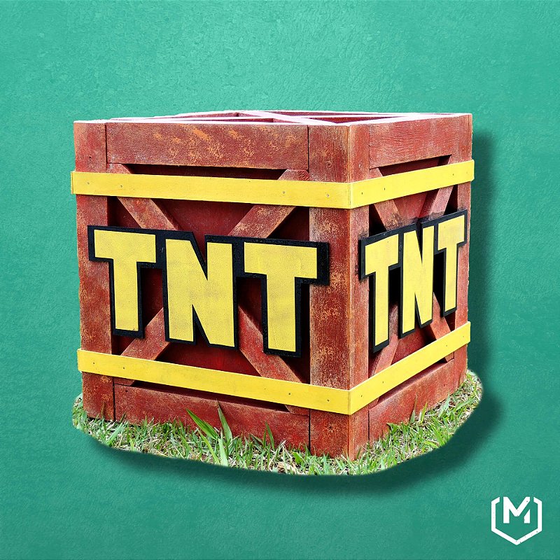 Caixa TNT - Crash Bandicoot - Loja MattosBox