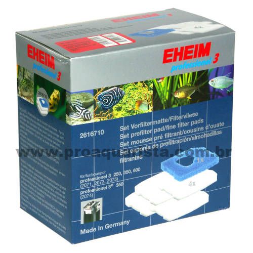 Eheim Filter Pads Prof. 3/3e 250/350/600 (2616710) - Pró-Aquarista