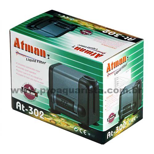 Atman AT-302 450L/H 220V - Pró-Aquarista