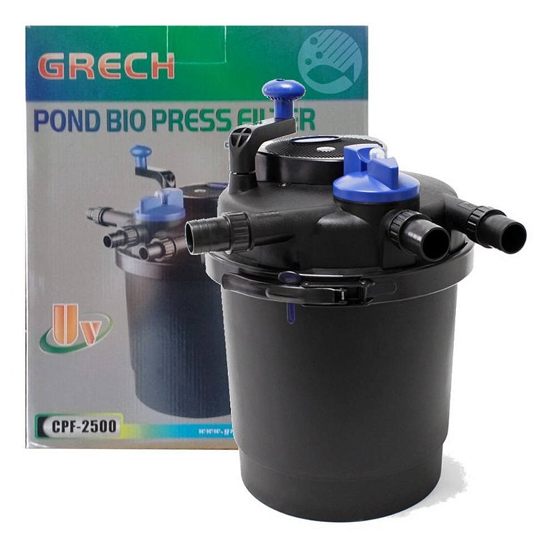 SunSun CPF-2500 com UV 110V (lagos até 3.000 litros) - Pró-Aquarista