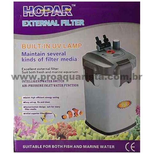 Hopar Canister UVF-3328 (2200L/H) 110V - Pró-Aquarista