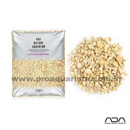 ADA La Plata Sand Big 2kg - Pró-Aquarista