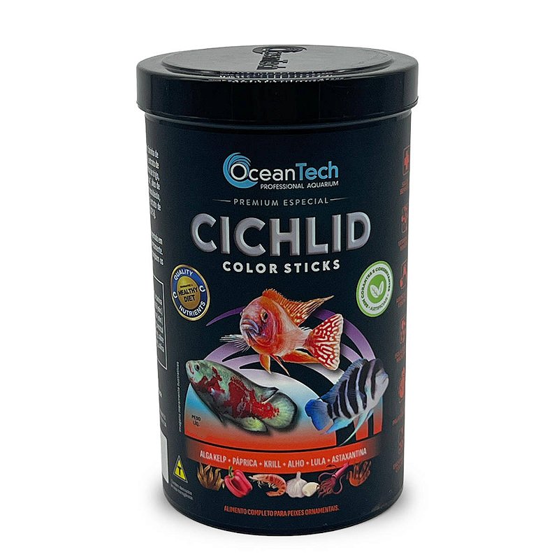Ocean Tech Cichlid Color Sticks 75g - Pró-Aquarista
