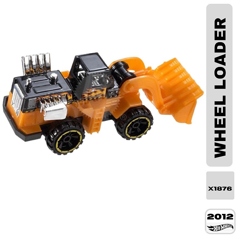 Hot Wheels - Wheel Loader - X1876 - Mini71 na Web