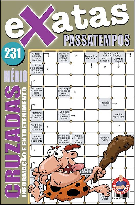 Palavras Cruzadas Exatas edição nº 231 - Mini71 na Web