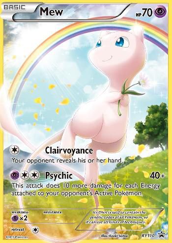 Pokémon Card - MEW (#XY110) - Mini71 na Web