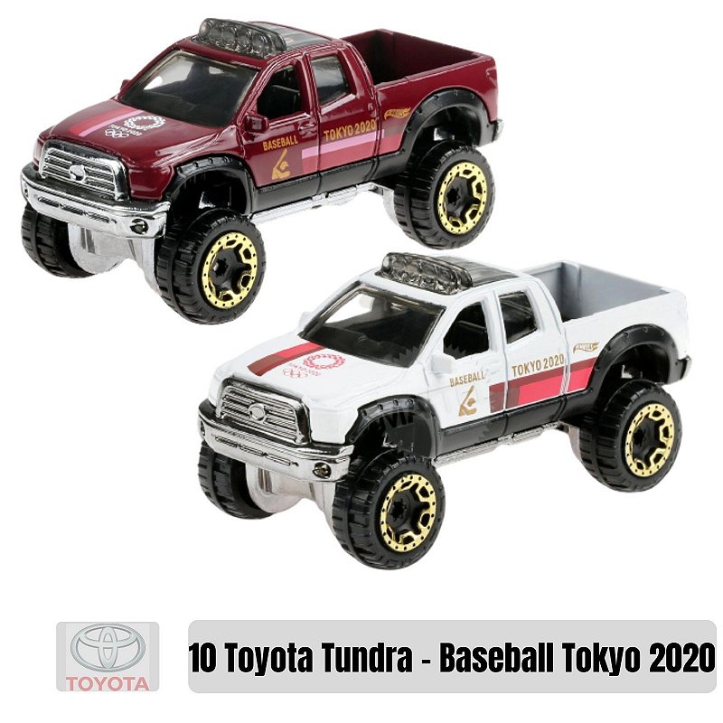 Hot Wheels - 10 Toyota Tundra - Baseball Tokyo 2020 - GHG03 - GHC92 ...