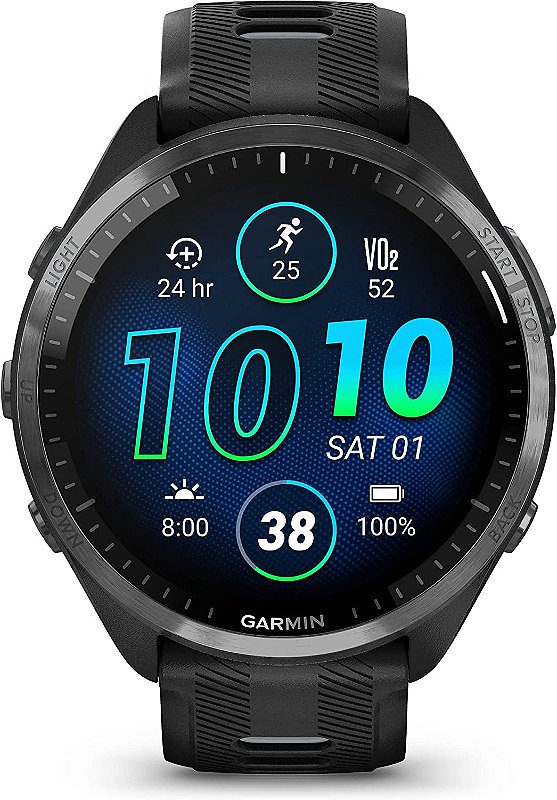 Garmin Forerunner 965 Amoled Preto lançamento - VBGPS