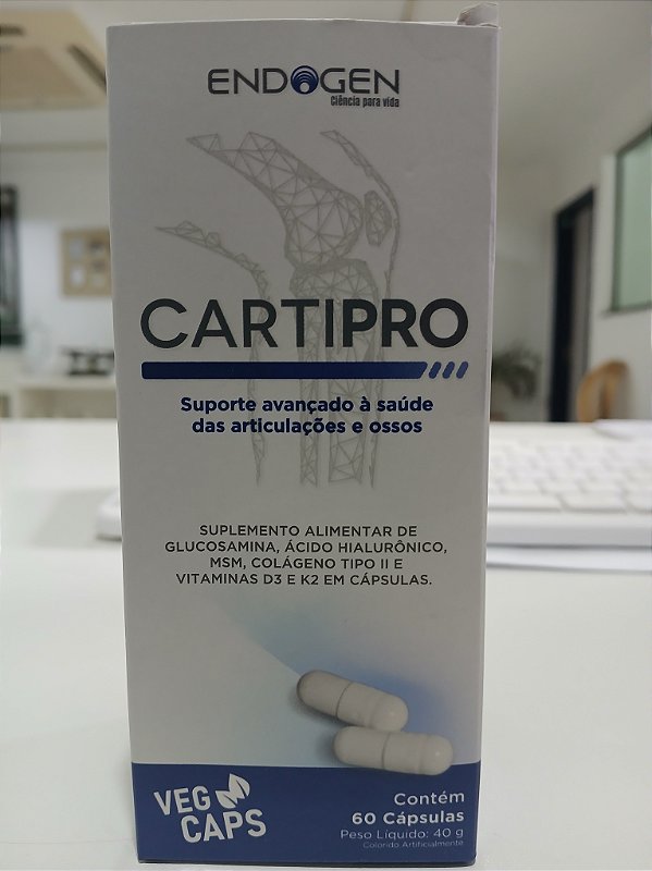 Cartipro com 60 cápsulas (ENDOGEN) - Empório Milenar online