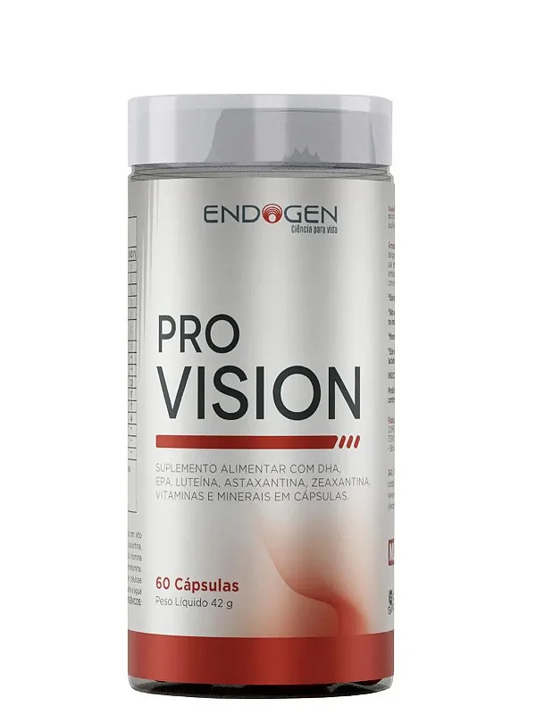 Pro Vision com 60 cápsulas (ENDOGEN) - Empório Milenar online