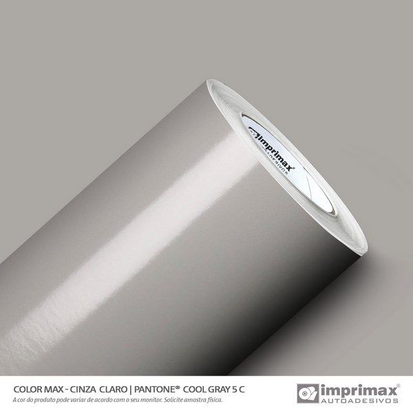 COLOR MAX CINZA CLARO 1,00X50 - Vinil Mix