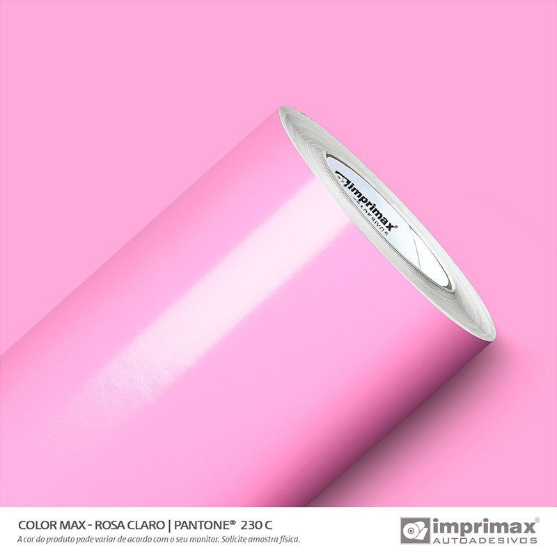 COLOR MAX ROSA CLARO 1,00X50 - Vinil Mix