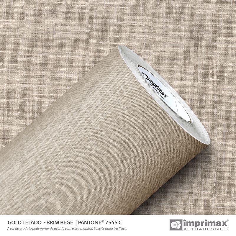 GOLD TELADO BRIM BEGE 1,22X25 - Vinil Mix