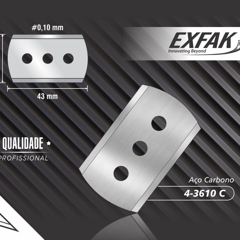 LAMINA REFILE ACO CARBONO 4-3610C - Vinil Mix