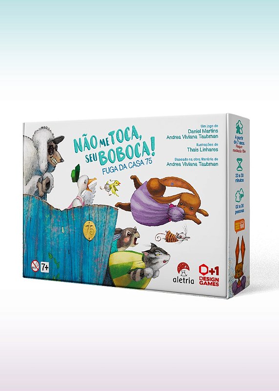 Jogo “Não me toca, seu boboca! – Fuga da casa 75” - Aletria Editora Jogo “Não me toca, seu boboca! – Fuga da casa 75” - Aletria Editora