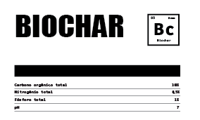 Biochar - Carvão Ativado - Organo Lab