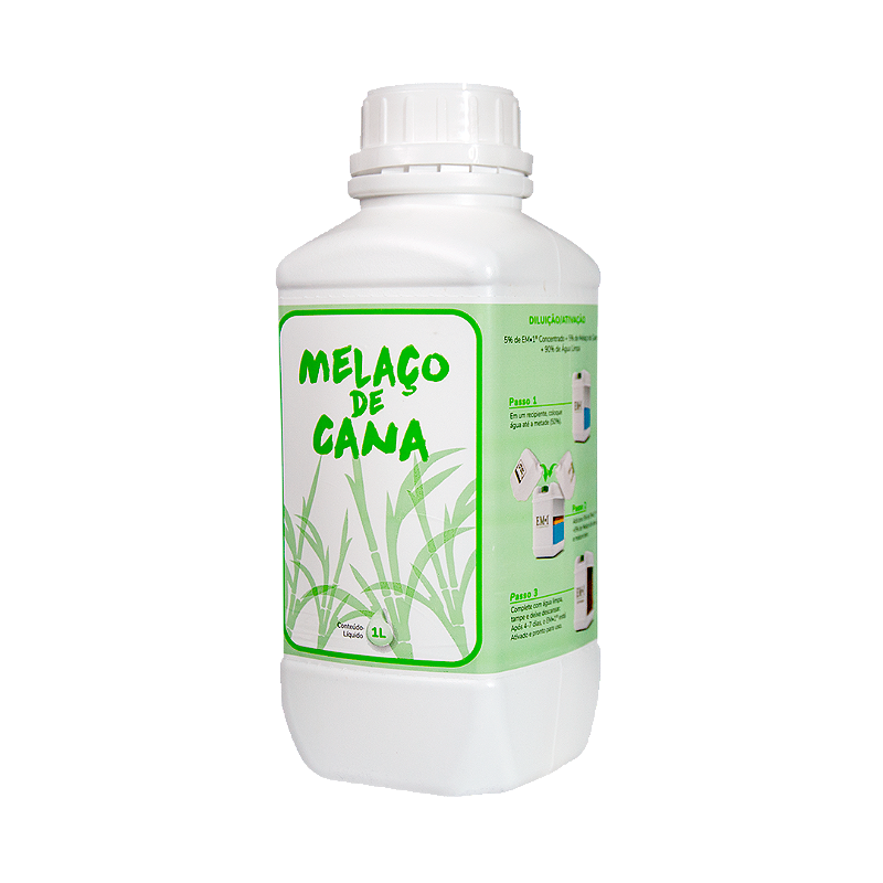 Melaço de Cana de Açucar 1L - EM-1® - Organo Lab