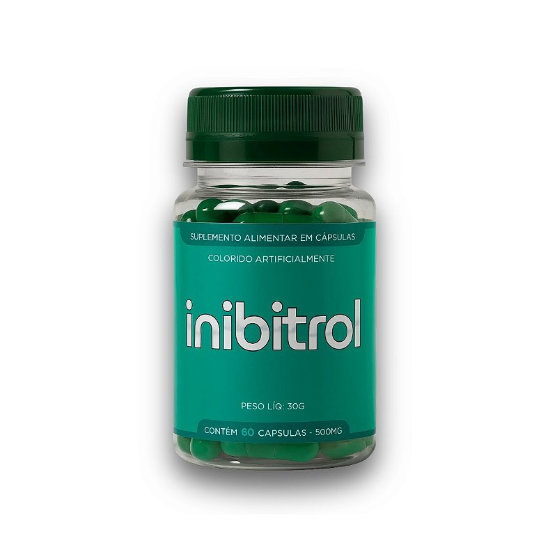 Inibitrol 60 Cápsulas - Lider Pharma - Saúde e Bem Estar