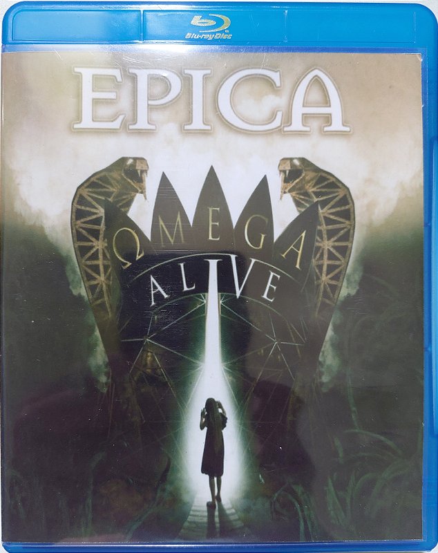 Blu-ray Epica - Omega Alive - MIGRANET | Loja Online de CD, DVD e Blu-Ray