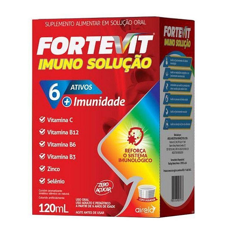 Fortevit Imuno Sol 120Ml Suplemento Vitaminico Airela - Fabricante ...