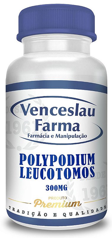 Polypodium Leucotomos 300mg - Venceslau Farma